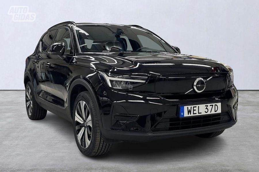 Black Volvo XC40 2023 in Kaunas, with an engine capacity of 0.00 L and mileage of 24 thousand km for 34220 €, photo 6 on AUTOMOTO.COM.LV