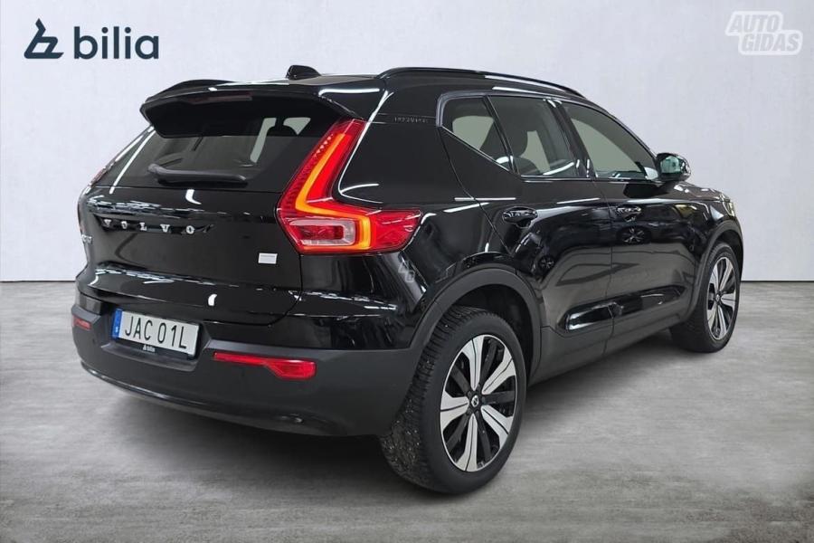 Black Volvo XC40 2023 in Kaunas, with an engine capacity of 0.00 L and mileage of 46 thousand km for 36589 €, photo 19 on AUTOMOTO.COM.LV