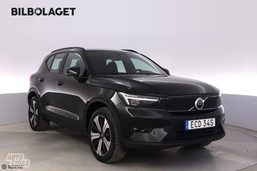 Black Volvo XC40 2023 in Kaunas, with an engine capacity of 0.00 L and mileage of 83 thousand km for 32736 €, photo 1 on AUTOMOTO.COM.LV