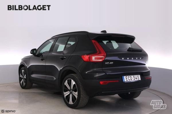 Black Volvo XC40 2023 in Kaunas, with an engine capacity of 0.00 L and mileage of 83 thousand km for 32736 €, photo 4 on AUTOMOTO.COM.LV