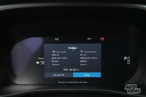 Черный Вольво XC40 2023 в Каунас, объемом двигателя 0.00 л и пробегом 85 тыс. км за 37182 €, фото 8 на AUTOMOTO.COM.LV
