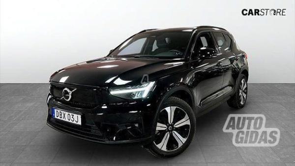 Black Volvo XC40 2023 in Kaunas, with an engine capacity of 0.00 L and mileage of 25 thousand km for 31309 €, photo 1 on AUTOMOTO.COM.LV