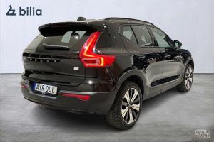 Black Volvo XC40 2023 in Kaunas, with an engine capacity of 0.00 L and mileage of 11 thousand km for 36720 €, photo 19 on AUTOMOTO.COM.LV