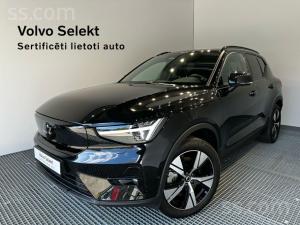 Black Volvo XC40 2024 in Riga, with an engine capacity of 0.00 L and mileage of 6 thousand km for 43990 €, photo  on AUTOMOTO.COM.LV