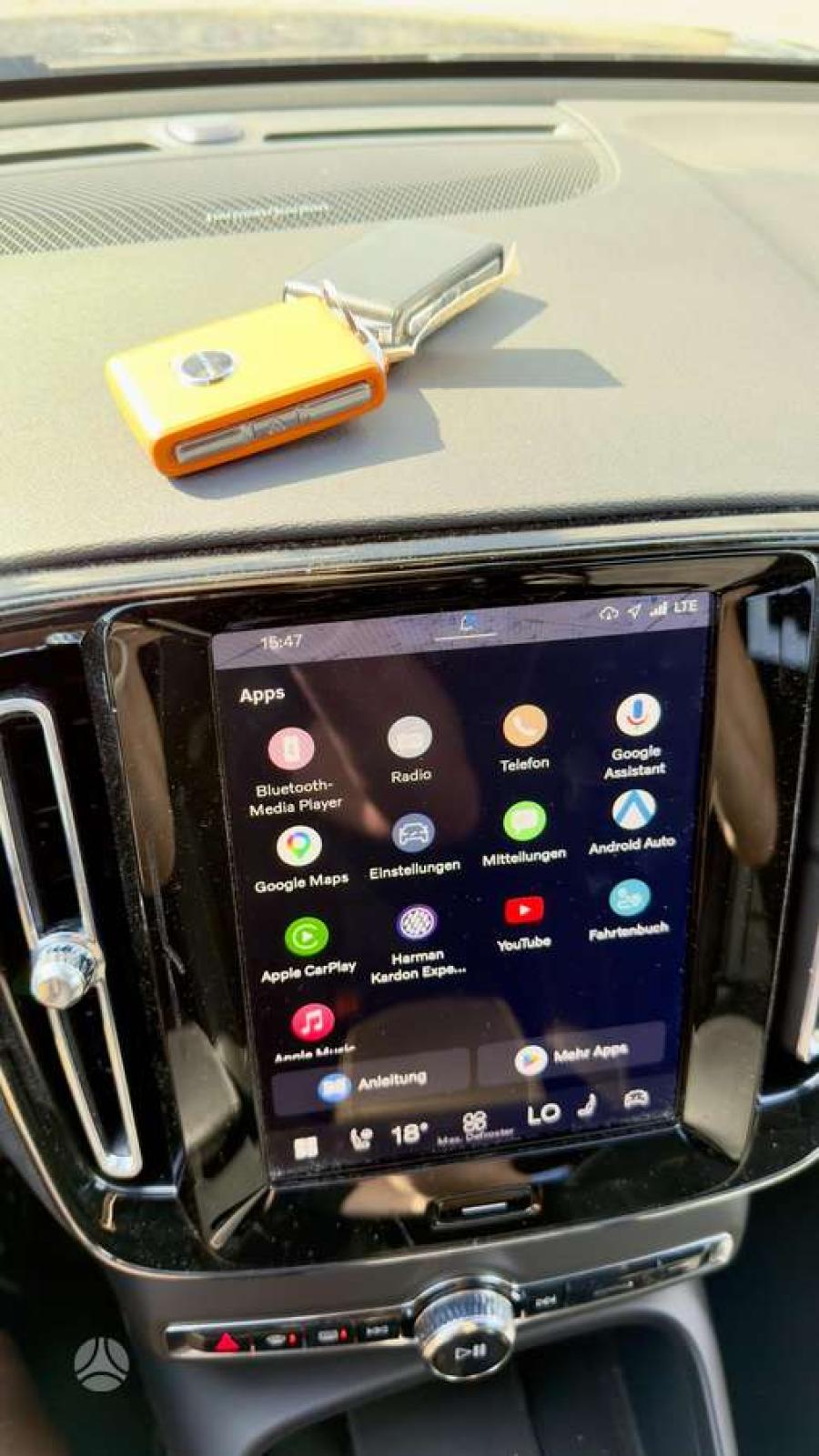 Черный Вольво XC40 2025 в Шяуляй, объемом двигателя 1.97 л и пробегом 28 тыс. км за 21900 €, фото 13 на AUTOMOTO.COM.LV