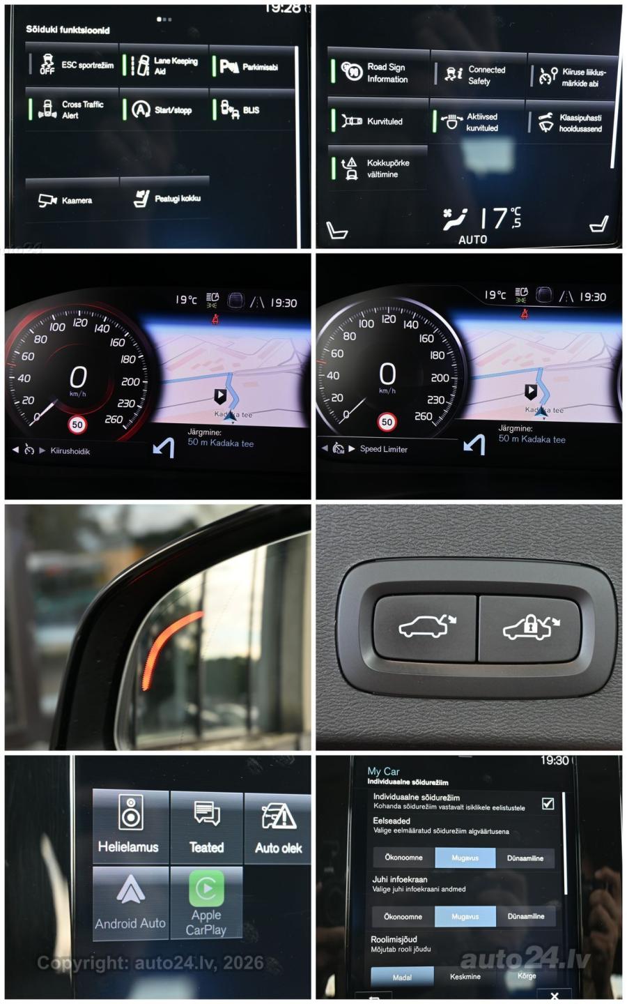 Черный Вольво XC40 2019 в Таллин, объемом двигателя 0.00 л и пробегом 0 тыс. км за 25900 €, фото 14 на AUTOMOTO.COM.LV