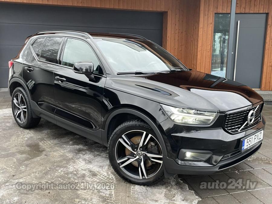Melns Volvo XC40 2021 Tartu, ar dzinēja tilpumu 1.50 L un nobraukumu 136 tūkst. km par 25999 €, foto 1 vietnē AUTOMOTO.COM.LV