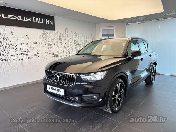 Melns Volvo XC40 2021 Tallina, ar dzinēja tilpumu 2.00 L un nobraukumu 104 tūkst. km par 25900 €, foto  vietnē AUTOMOTO.COM.LV