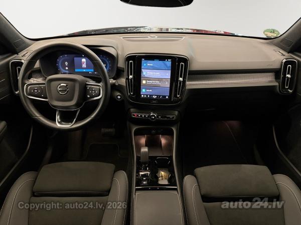 Black Volvo XC40 2025 in Tallinn, with an engine capacity of 2.00 L and mileage of 8 thousand km for 38900 €, photo 7 on AUTOMOTO.COM.LV