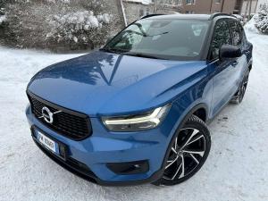 Blue Volvo XC40 2018 in Vilnius, with an engine capacity of 1.97 L and mileage of 298 thousand km for 14900 €, photo  on AUTOMOTO.COM.LV