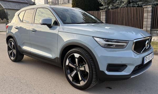 Blue Volvo XC40 2019 in Kaunas, with an engine capacity of 1.97 L and mileage of 252 thousand km for 18500 €, photo 5 on AUTOMOTO.COM.LV