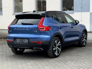 Blue Volvo XC40 2019 in Jelgava, with an engine capacity of 2.00 L and mileage of 113 thousand km for 19800 €, photo 7 on AUTOMOTO.COM.LV