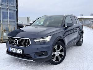 Blue Volvo XC40 2019 in Riga, with an engine capacity of 2.00 L and mileage of 213 thousand km for 18995 €, photo 4 on AUTOMOTO.COM.LV