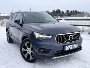 Blue Volvo XC40 2019 in Riga, with an engine capacity of 2.00 L and mileage of 213 thousand km for 18995 €, photo  on AUTOMOTO.COM.LV