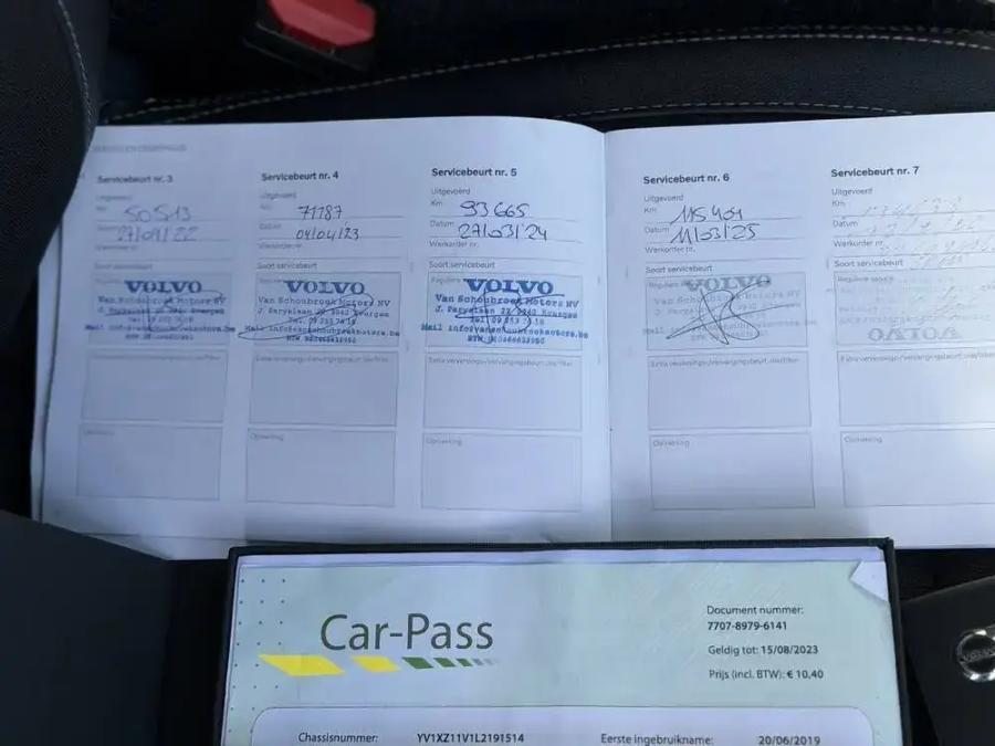 Blue Volvo XC40 2019 in Riga, with an engine capacity of 1.50 L and mileage of 142 thousand km for 16500 €, photo 24 on AUTOMOTO.COM.LV