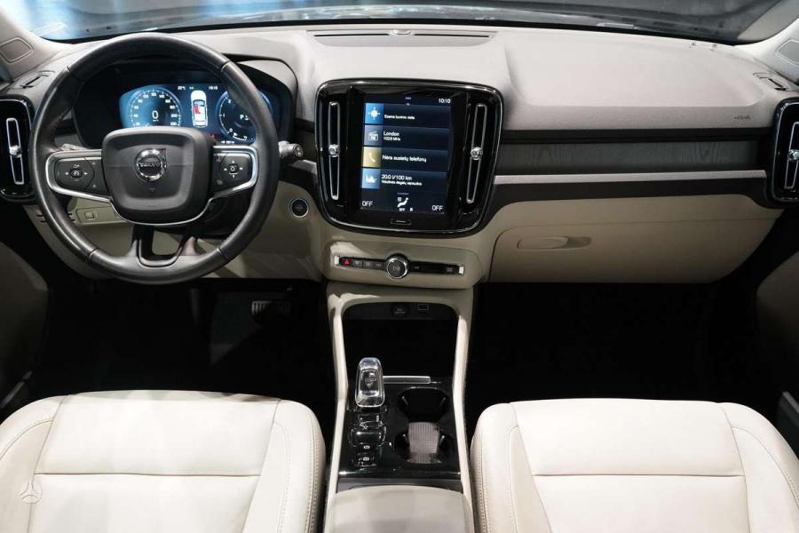 Синий Вольво XC40 2019 в Вильнюс, объемом двигателя 1.97 л и пробегом 197 тыс. км за 19900 €, фото 9 на AUTOMOTO.COM.LV