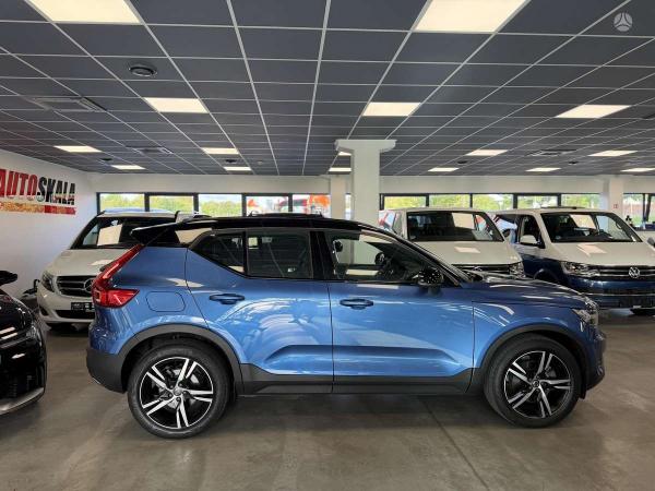 Blue Volvo XC40 2019 in Klaipeda, with an engine capacity of 1.97 L and mileage of 115 thousand km for 23900 €, photo 5 on AUTOMOTO.COM.LV
