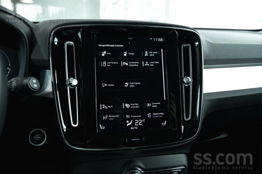 Синий Вольво XC40 2020 в Рига, объемом двигателя 1.50 л и пробегом 173 тыс. км за 21900 €, фото 21 на AUTOMOTO.COM.LV