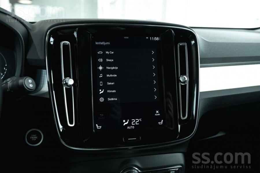 Синий Вольво XC40 2020 в Рига, объемом двигателя 1.50 л и пробегом 173 тыс. км за 21900 €, фото 24 на AUTOMOTO.COM.LV