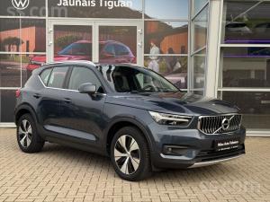 Blue Volvo XC40 2020 in Valmiera, with an engine capacity of 1.50 L and mileage of 94 thousand km for 21500 €, photo  on AUTOMOTO.COM.LV
