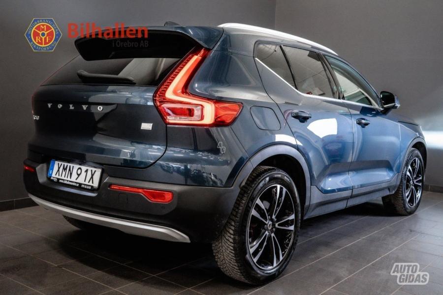 Blue Volvo XC40 2021 in Kaunas, with an engine capacity of 0.00 L and mileage of 100 thousand km for 31184 €, photo 2 on AUTOMOTO.COM.LV