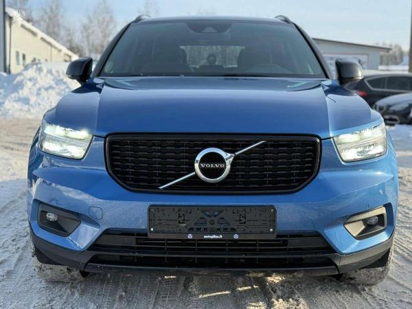 Blue Volvo XC40 2021 in Utena, with an engine capacity of 1.48 L and mileage of 156 thousand km for 21500 €, photo 9 on AUTOMOTO.COM.LV