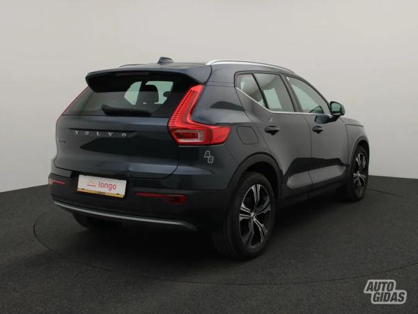 Blue Volvo XC40 2021 in Vilnius, with an engine capacity of 1.50 L and mileage of 196 thousand km for 20199 €, photo 8 on AUTOMOTO.COM.LV