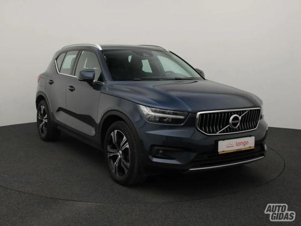 Blue Volvo XC40 2021 in Vilnius, with an engine capacity of 1.50 L and mileage of 196 thousand km for 20199 €, photo 10 on AUTOMOTO.COM.LV