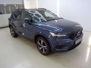 Blue Volvo XC40 2021 in Vilnius, with an engine capacity of 1.48 L and mileage of 150 thousand km for 22385 €, photo 6 on AUTOMOTO.COM.LV