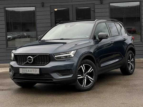 Blue Volvo XC40 2021 in Jelgava, with an engine capacity of 1.50 L and mileage of 190 thousand km for 21500 €, photo 3 on AUTOMOTO.COM.LV