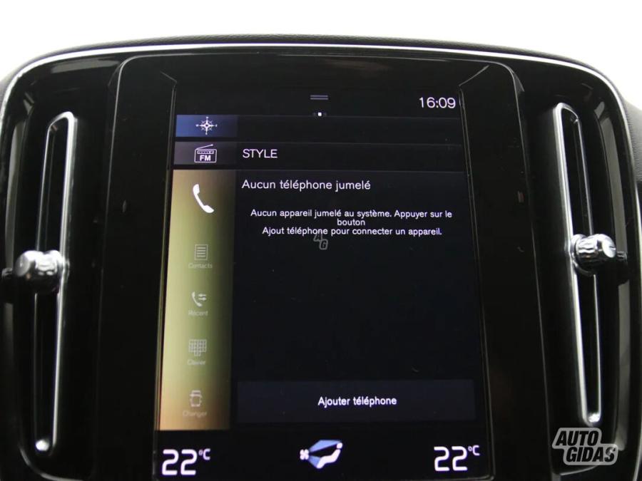 Синий Вольво XC40 2022 в Вильнюс, объемом двигателя 1.50 л и пробегом 179 тыс. км за 20199 €, фото 24 на AUTOMOTO.COM.LV