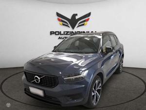 Blue Volvo XC40 2022 in Kaunas, with an engine capacity of 1.97 L and mileage of 53 thousand km for 31600 €, photo  on AUTOMOTO.COM.LV