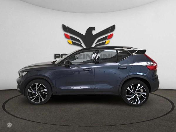 Blue Volvo XC40 2022 in Kaunas, with an engine capacity of 1.97 L and mileage of 53 thousand km for 31600 €, photo 4 on AUTOMOTO.COM.LV