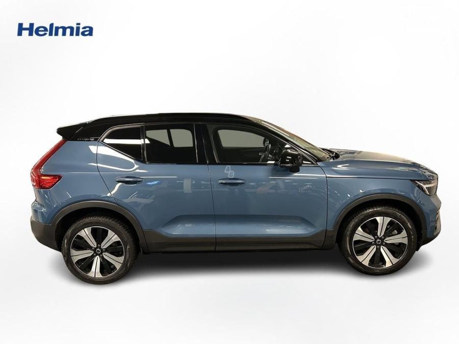 Blue Volvo XC40 2023 in Kaunas, with an engine capacity of 0.00 L and mileage of 72 thousand km for 32344 €, photo 3 on AUTOMOTO.COM.LV