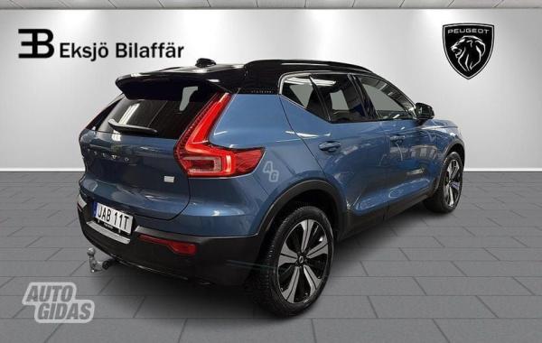 Blue Volvo XC40 2023 in Kaunas, with an engine capacity of 0.00 L and mileage of 52 thousand km for 31238 €, photo 5 on AUTOMOTO.COM.LV
