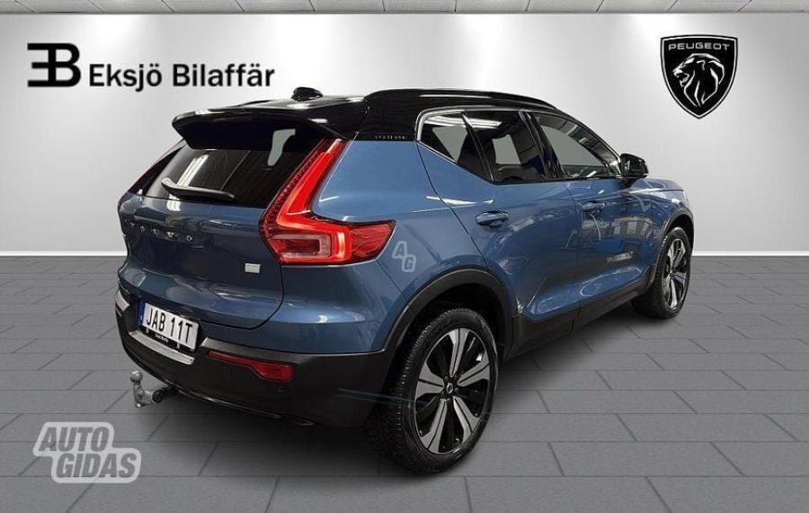 Blue Volvo XC40 2023 in Kaunas, with an engine capacity of 0.00 L and mileage of 52 thousand km for 31238 €, photo 5 on AUTOMOTO.COM.LV