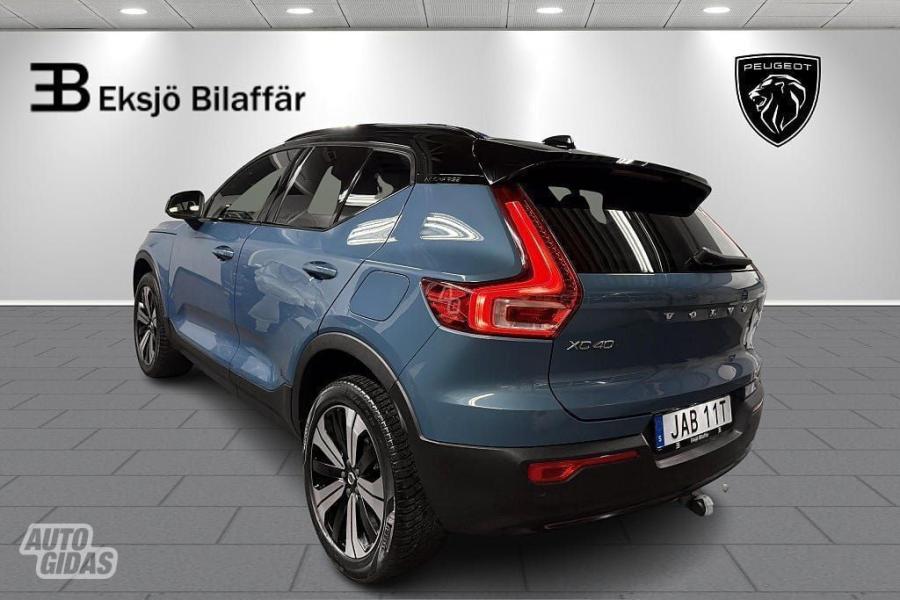 Blue Volvo XC40 2023 in Kaunas, with an engine capacity of 0.00 L and mileage of 52 thousand km for 31238 €, photo 28 on AUTOMOTO.COM.LV