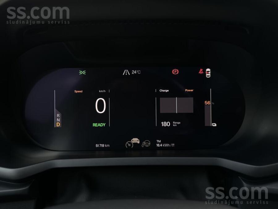 Blue Volvo XC40 2022 in Riga, with an engine capacity of 0.00 L and mileage of 52 thousand km for 23880 €, photo 34 on AUTOMOTO.COM.LV