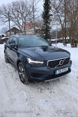 Blue Volvo XC40 2021 in Tallinn, with an engine capacity of 1.50 L and mileage of 54 thousand km for 31999 €, photo  on AUTOMOTO.COM.LV