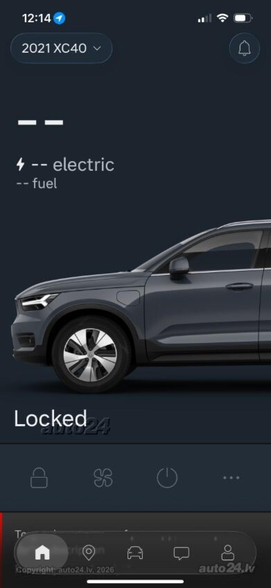 Zils Volvo XC40 2021 Tallina, ar dzinēja tilpumu 1.50 L un nobraukumu 141 tūkst. km par 20000 €, foto 22 vietnē AUTOMOTO.COM.LV