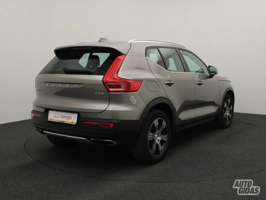 Brown Volvo XC40 2019 in Vilnius, with an engine capacity of 2.00 L and mileage of 235 thousand km for 17999 €, photo 9 on AUTOMOTO.COM.LV