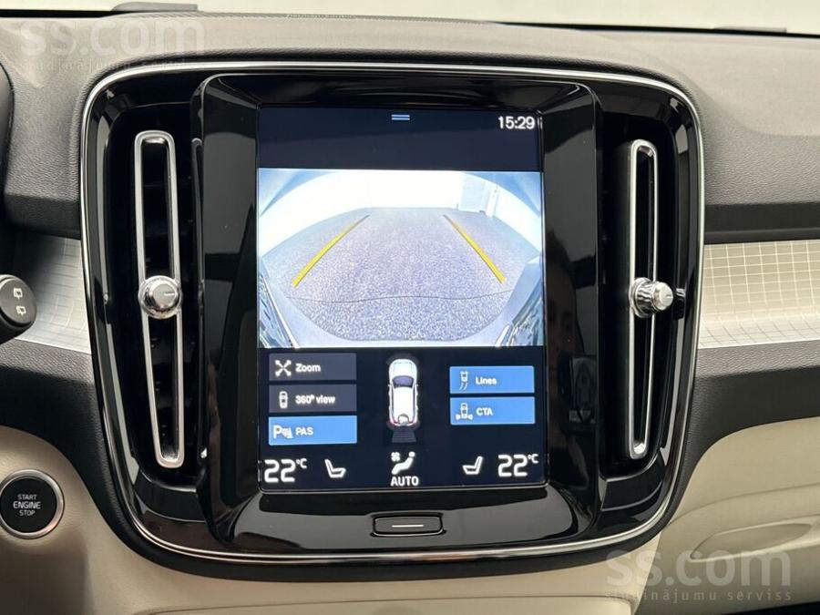 Volvo XC40 2021 Rīga, ar dzinēja tilpumu 1.50 L un nobraukumu 185 tūkst. km par 19200 €, foto 14 vietnē AUTOMOTO.COM.LV
