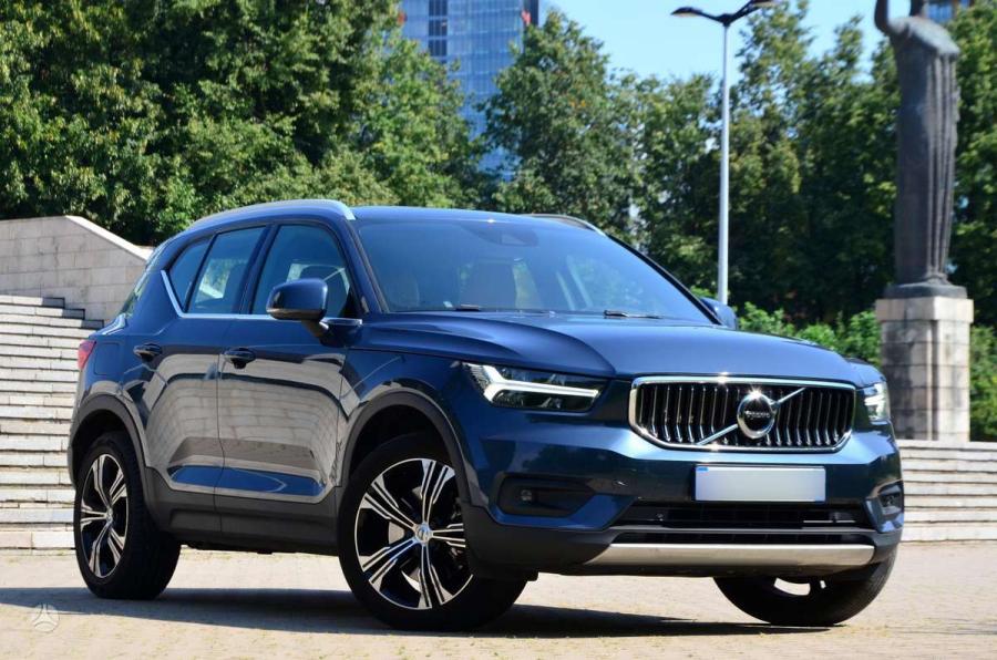 Volvo XC40 2021 in Vilnius, with an engine capacity of 1.48 L and mileage of 182 thousand km for 20000 €, photo 10 on AUTOMOTO.COM.LV