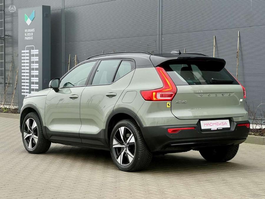 Green Volvo XC40 2021 in Vilnius, with an engine capacity of 0.00 L and mileage of 197 thousand km for 20750 €, photo 8 on AUTOMOTO.COM.LV