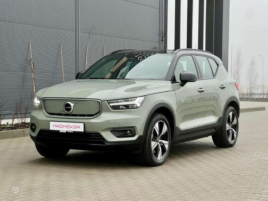 Green Volvo XC40 2021 in Vilnius, with an engine capacity of 0.00 L and mileage of 197 thousand km for 20750 €, photo 9 on AUTOMOTO.COM.LV
