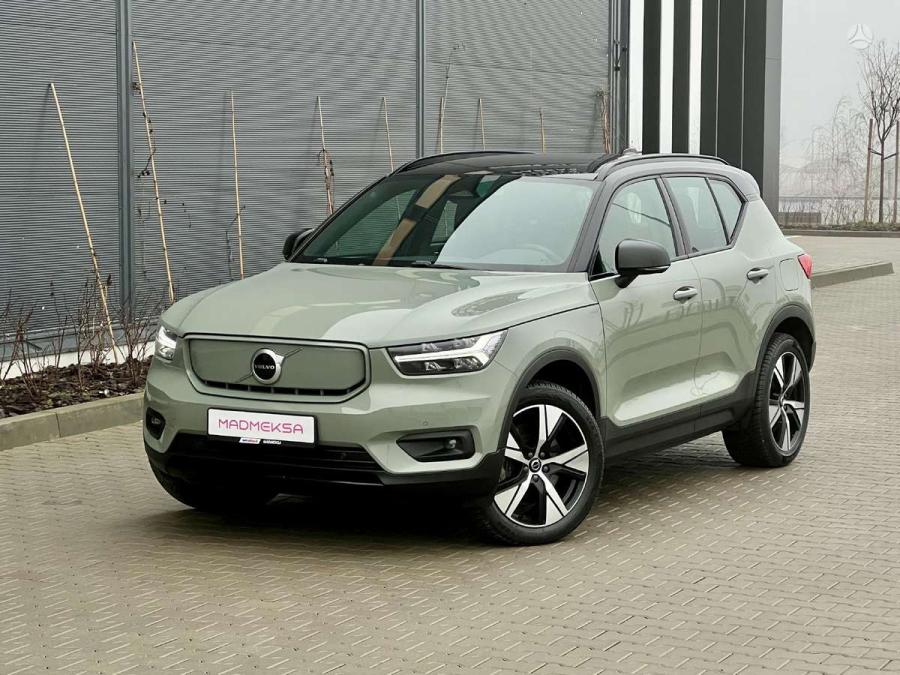 Green Volvo XC40 2021 in Vilnius, with an engine capacity of 0.00 L and mileage of 197 thousand km for 20750 €, photo 15 on AUTOMOTO.COM.LV