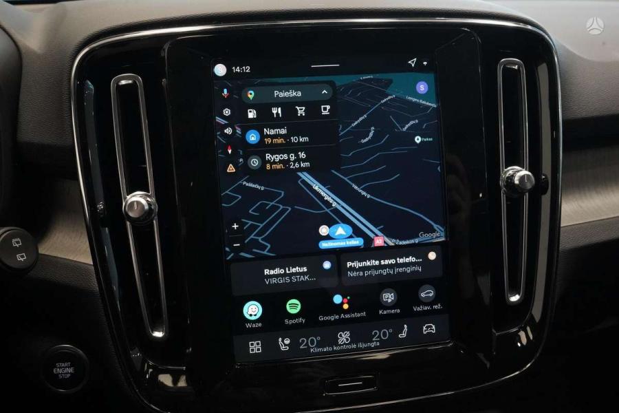 Зеленый Вольво XC40 2026 в Вильнюс, объемом двигателя 1.97 л и пробегом 10 тыс. км за 40900 €, фото 18 на AUTOMOTO.COM.LV