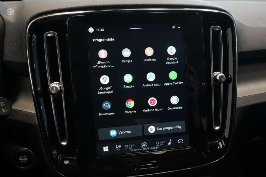 Зеленый Вольво XC40 2026 в Вильнюс, объемом двигателя 1.97 л и пробегом 10 тыс. км за 40900 €, фото 19 на AUTOMOTO.COM.LV