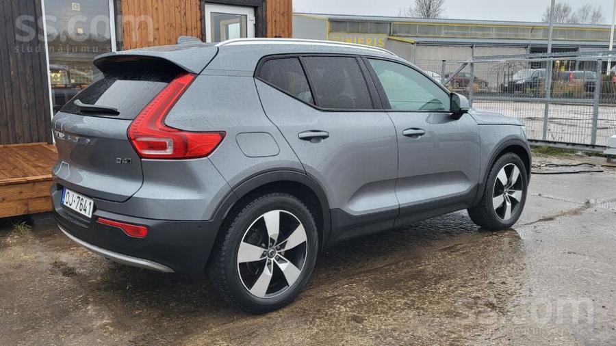 Pelēks Volvo XC40 2018 Rīga, ar dzinēja tilpumu 2.00 L un nobraukumu 250 tūkst. km par 18500 €, foto 18 vietnē AUTOMOTO.COM.LV