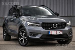 Grey Volvo XC40 2018 in Tukums, with an engine capacity of 2.00 L and mileage of 227 thousand km for 16900 €, photo 7 on AUTOMOTO.COM.LV
